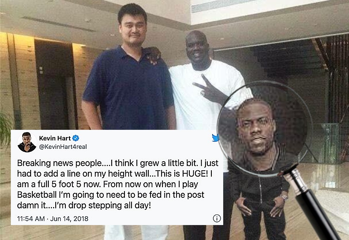 Find Out The Truth About Kevin Hart’s Actual Height