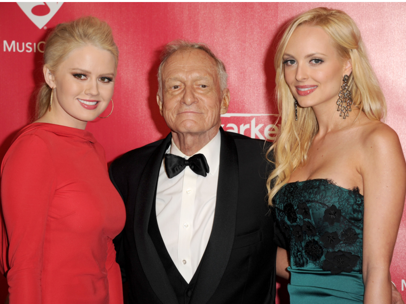 Hugh Hefner's Twin Exes Claim They Were Monitored In Playboy Mansion