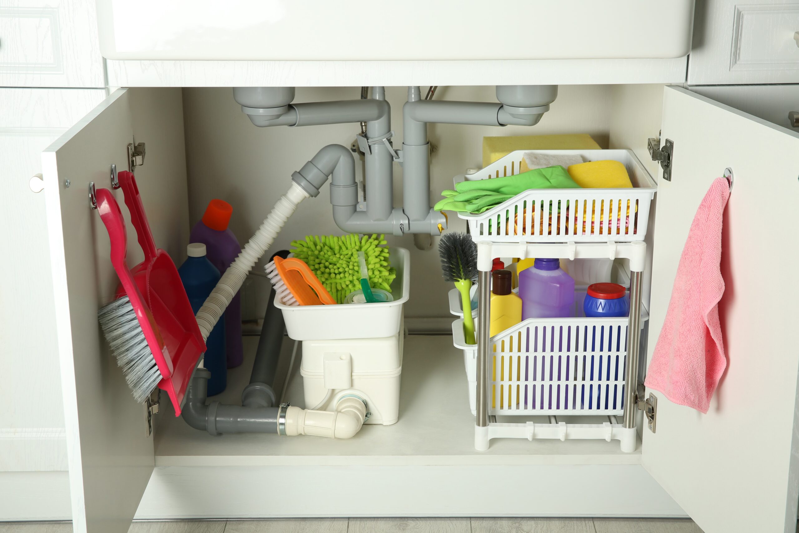 Tips To Get The Most Out Of The Precious Space Under Your Kitchen Sink