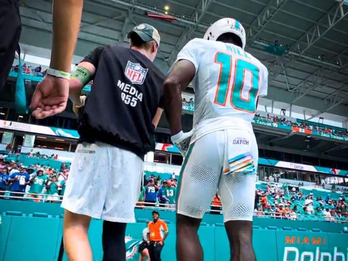 NFL Cameraman Shares How Tyreek Hill's Touchdown Celebration May Have ...