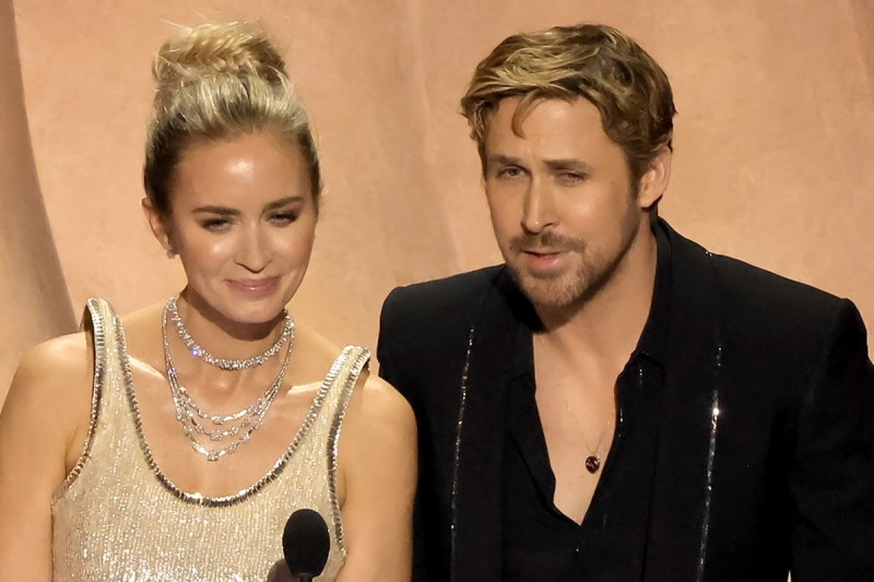 Ryan Gosling, Emily Blunt Roast Each Other Over Barbenheimer