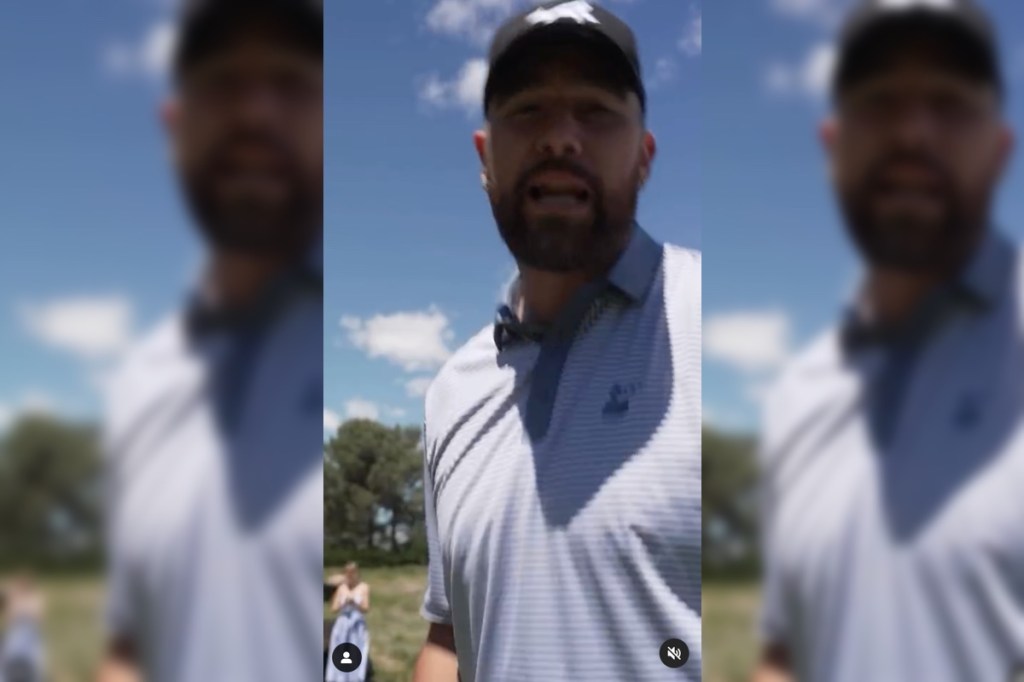 Fans Spot Taylor Swift Cheer for Travis Kelce at Golf Tournament