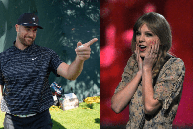 Fans Spot Taylor Swift Cheer for Travis Kelce at Golf Tournament