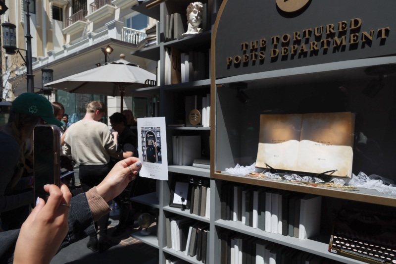 Taylor Swift's 'Tortured Poets Department' Pop-up Has Easter Eggs