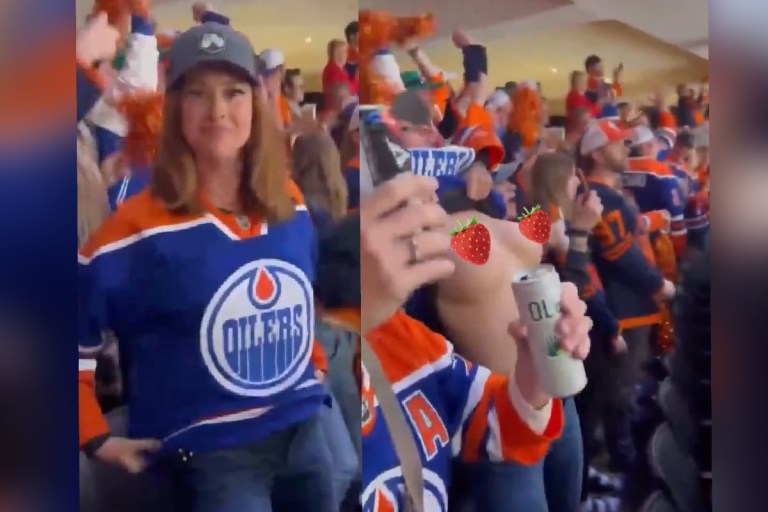 Edmonton Oilers Fan Lands Adult Website Offer After Flashing