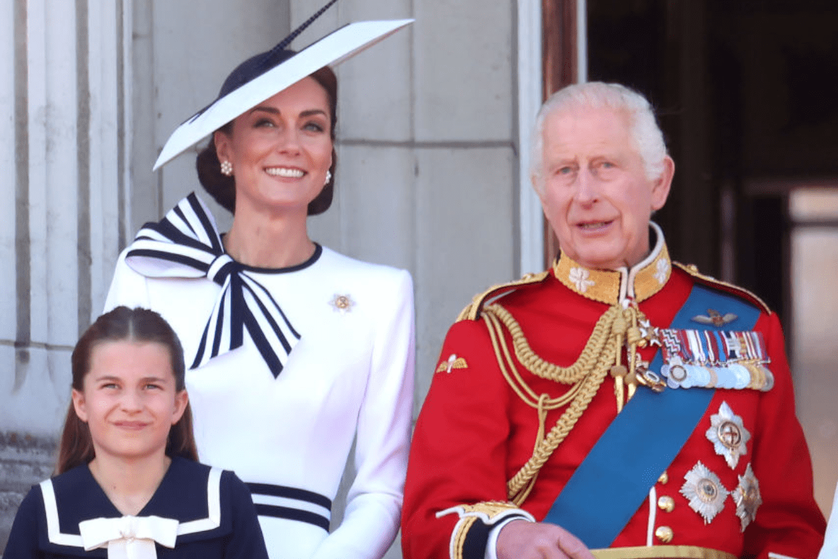 Kate Middleton & King Charles Seen Together at Royal Ceremony