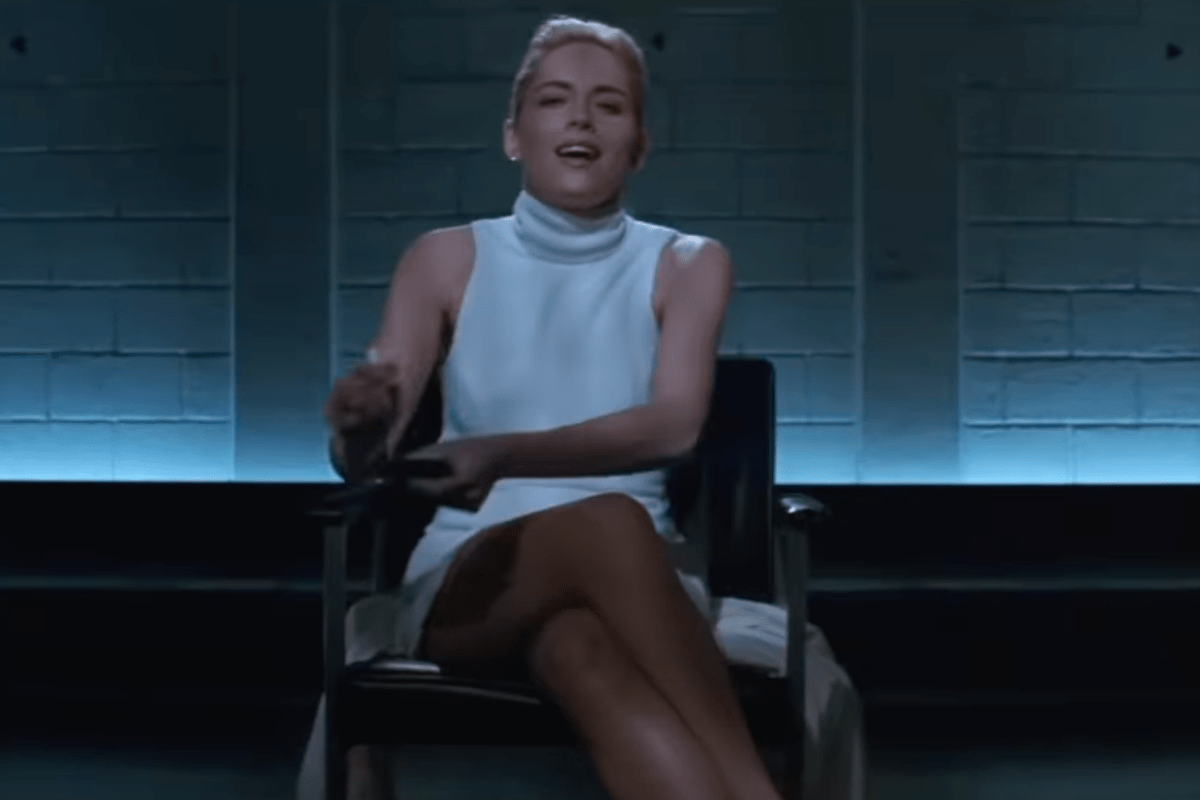 Sharon Stone Recreates Iconic ‘Basic Instinct’ Scene... in Lingerie