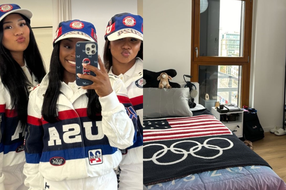 Simone Biles Gives Look at Her Room in Paris Olympic Village
