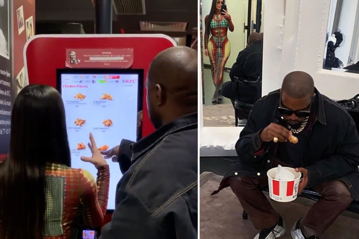 Bianca Censori Rocks Tiniest Top on KFC Date With Kanye West