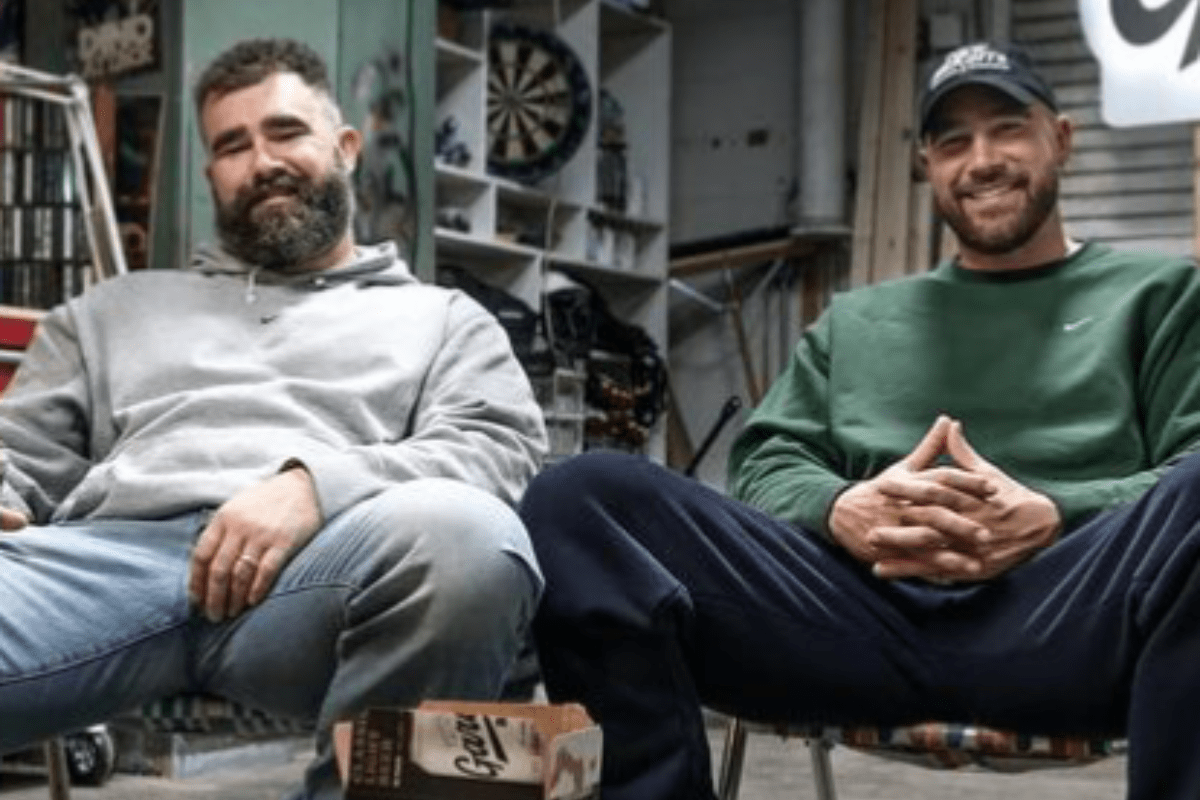 Jason and Travis Kelce Sign $100M Podcast Deal with Amazon