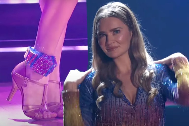 Anna Delvey Struts On 'DWTS' Sporting Bedazzled Ankle Monitor