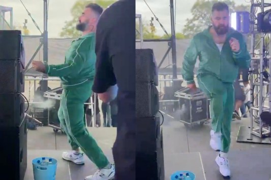 Jason Kelce Shows Off Dance Moves Prior to 'MNF' in Hilarious Video