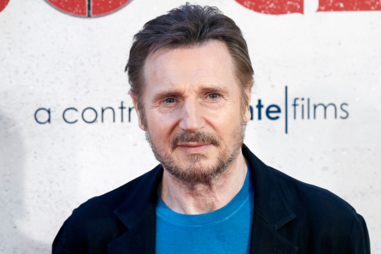 Liam Neeson Says He’s ‘Madly in Love’ With Pamela Anderson