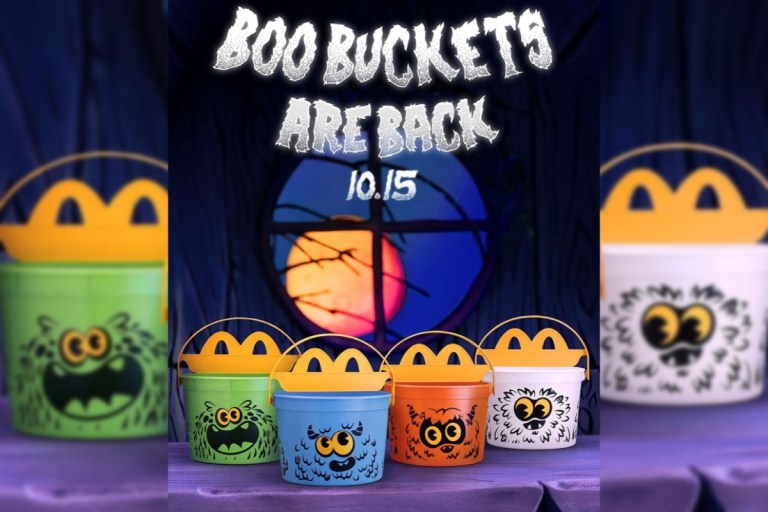 McDonald's Happy Meal Boo Buckets Rise Again For Halloween