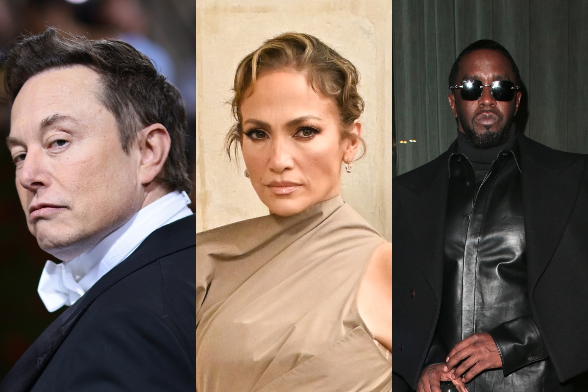 Elon Musk Slams Jennifer Lopez, Sean 'Diddy' Combs in Rant