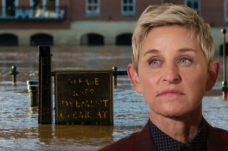 Ellen Degeneres’s New U.K. Home Floods Weeks After Her Move