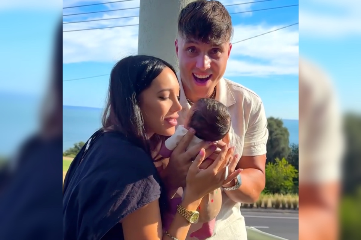 Scarlet Vas Welcomes Baby With Stepbrother in New Photos
