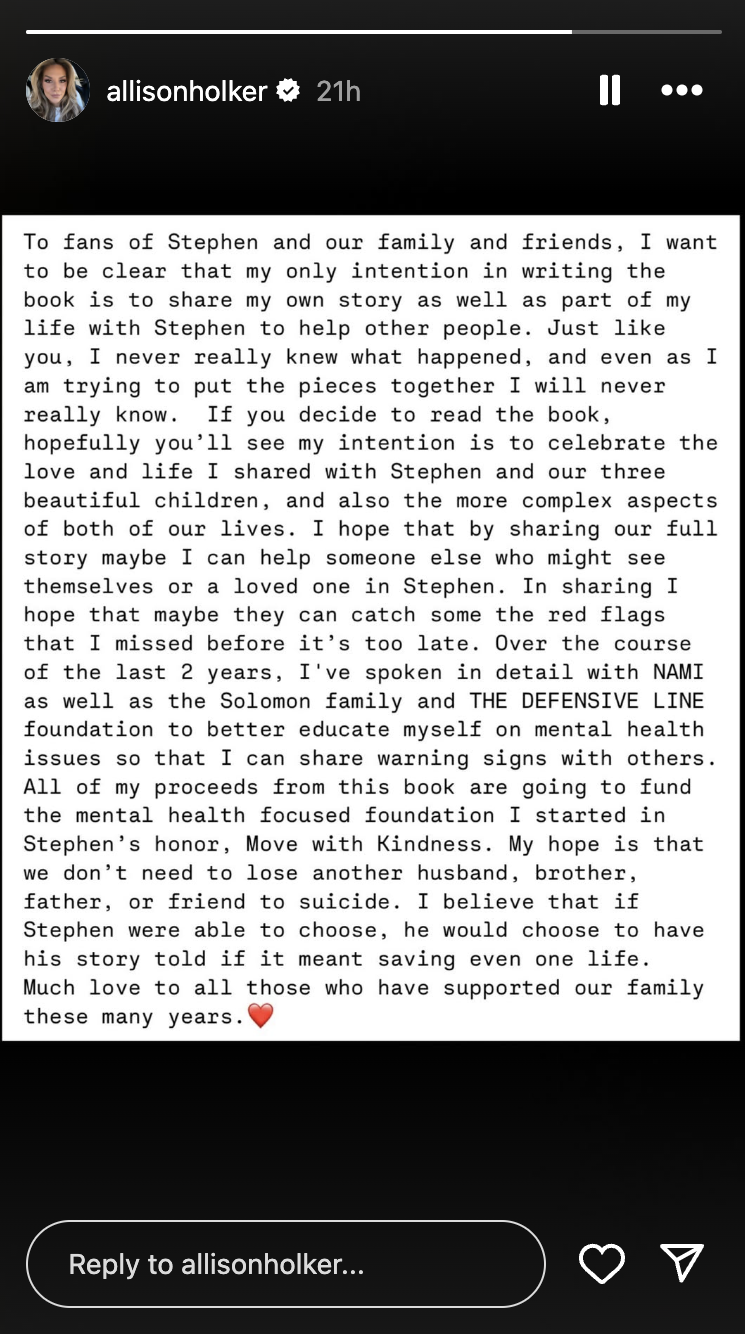 Stephen 'tWitch' Boss' Mom 'Appalled' by Allison Holker Claims