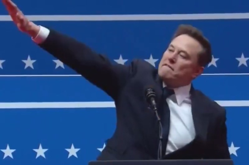 Elon Musk Appears to Do a Nazi Salute at Rally After Donald Trump's ...