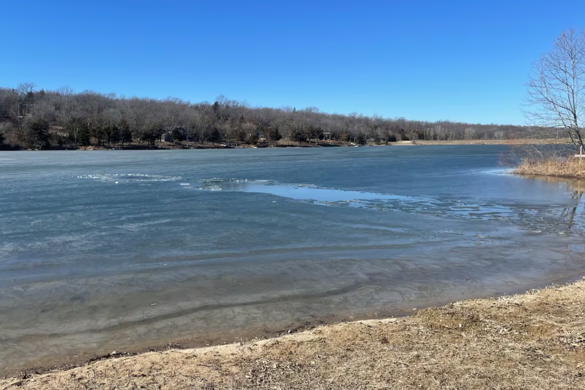 Two Children Found Dead in Frozen Lake in Kansas