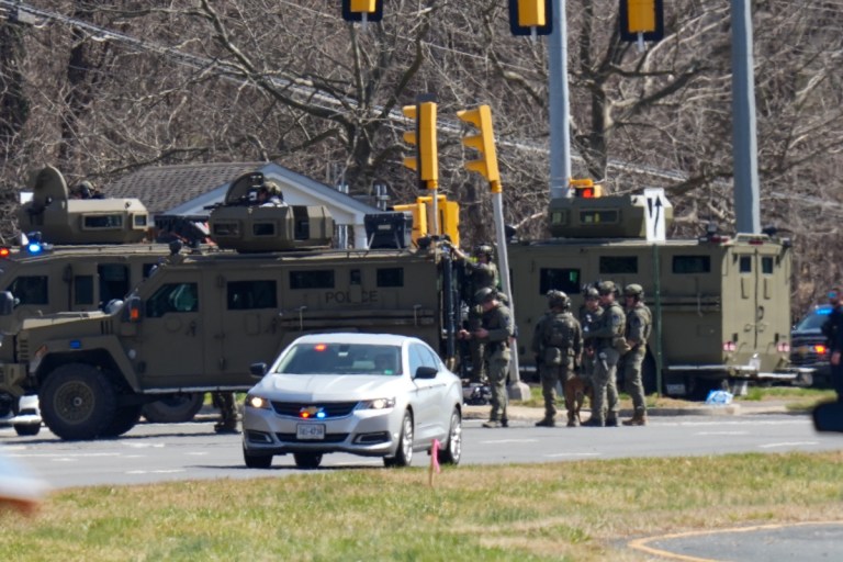 Man Waves Gun at CIA Headquarters, Large Police Response on Scene