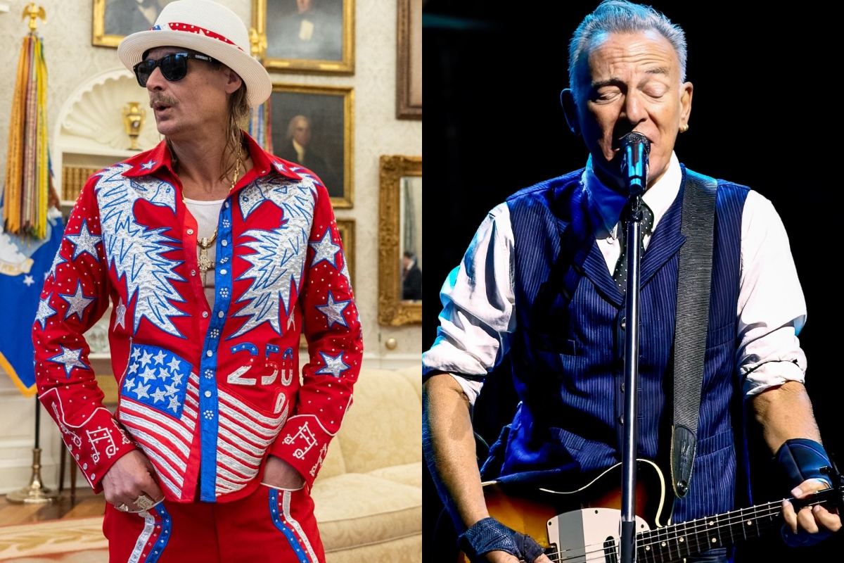Vocal Trump Supporter Kid Rock Slams Bruce Springsteen For ‘Punk Move ...