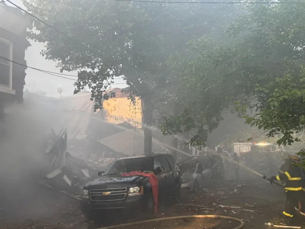 Massive Explosion Levels Several Homes In Philadelphia