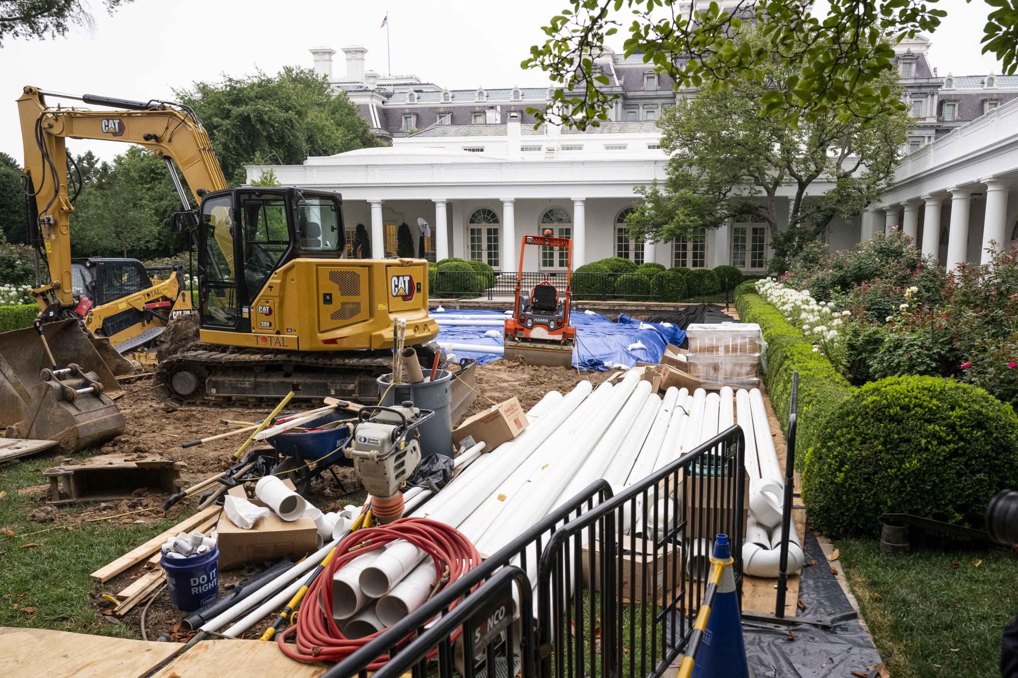 President Trump Begins Redesigning a Historic White House Feature