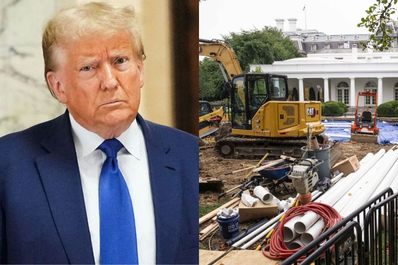 President Trump Begins Redesigning a Historic White House Feature