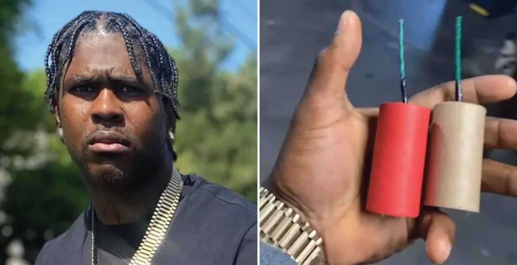 Rapper Loses Two Fingers In Fireworks Mishap
