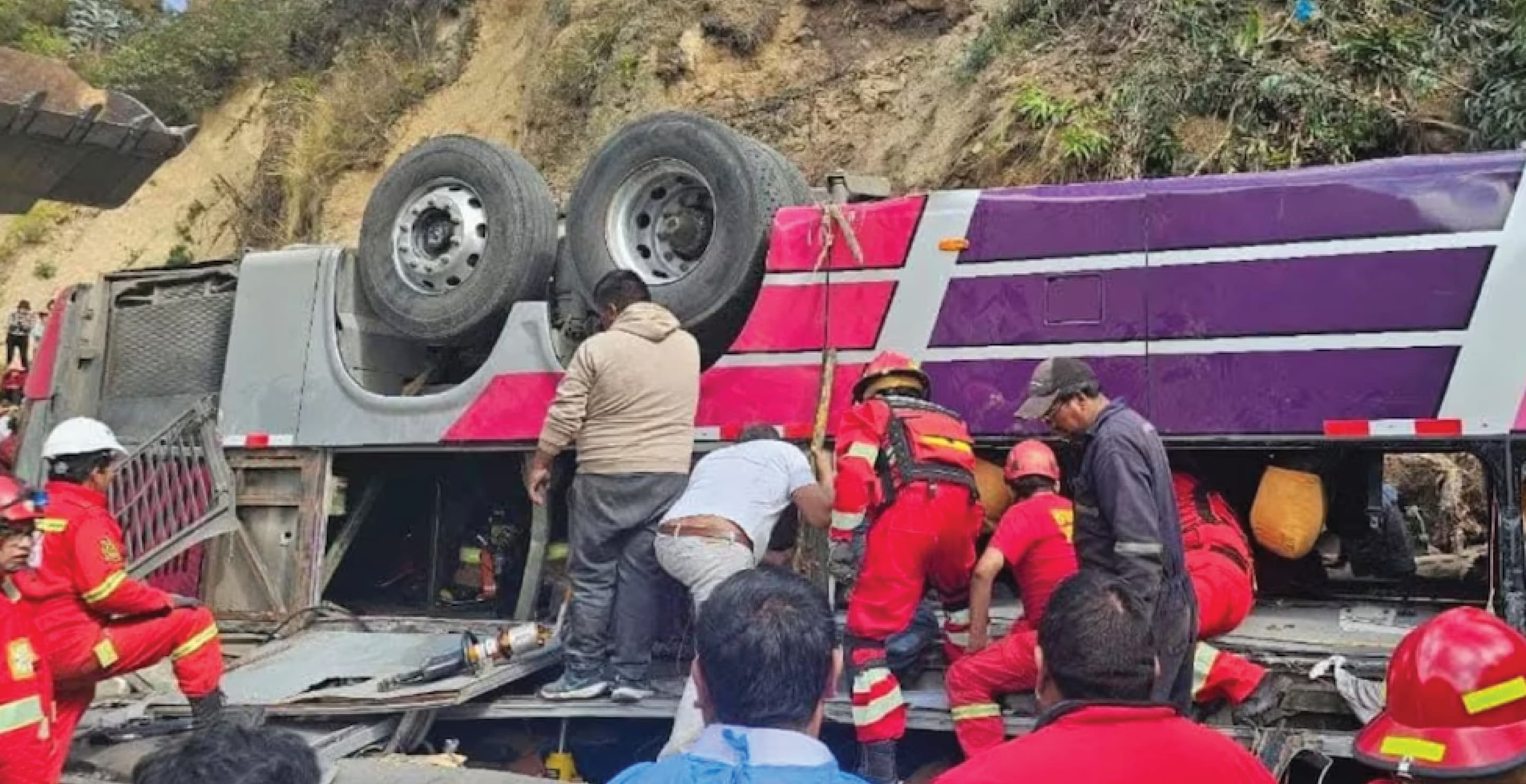 18 Dead, Multiple Injured After Double Decker Bus Crashes
