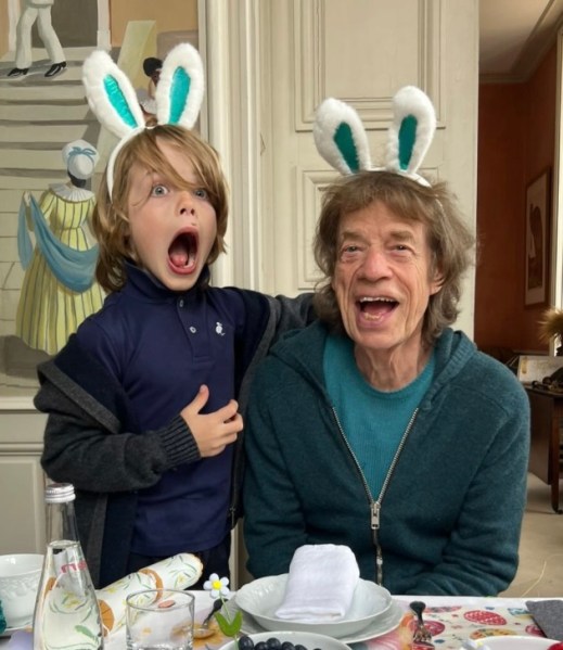 Mick Jagger Rocks His 82nd Birthday with 8-Year-Old Son and 38-Year-Old ...