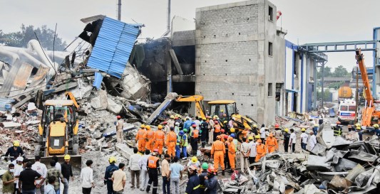Pharmaceutical Factory Explosion Kills At Least 36 People