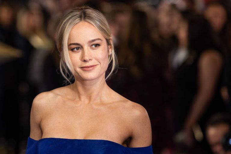 Brie Larson Stuns in Swim Outfit While on Vacation