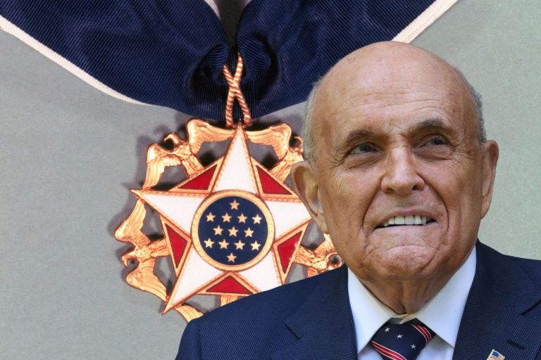 Rudy Giuliani to Receive Medal of Freedom Following New Hampshire Car Crash