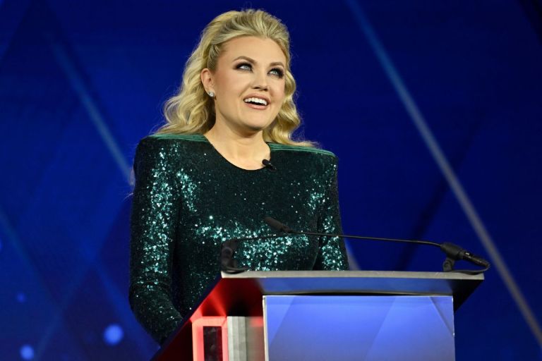 Erika Kirk Receives Inaugural Charlie Kirk Legacy Award During 2025 Fox ...