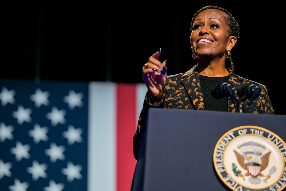 Former First Lady Michelle Obama Says America Is 'Not Ready' for a ...