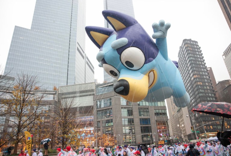 Why the Bluey Balloon Almost Didn't Fly in the Macy's Thanksgiving Day ...
