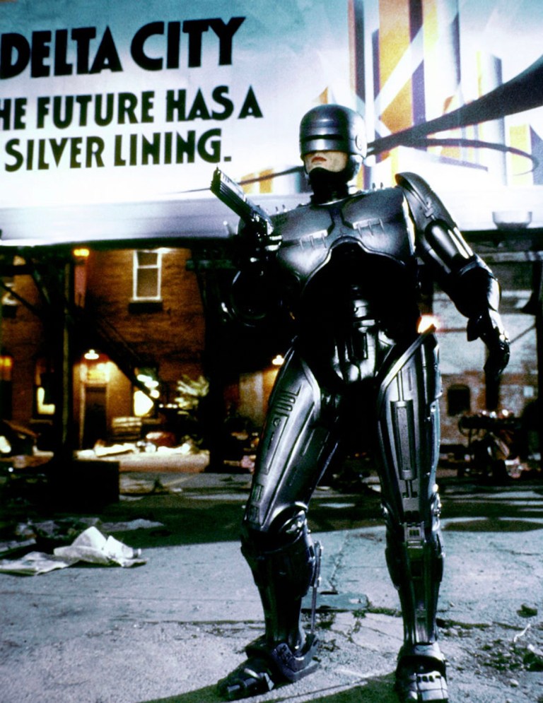 Detroit Unveils 11-Foot Bronze Robocop Statue
