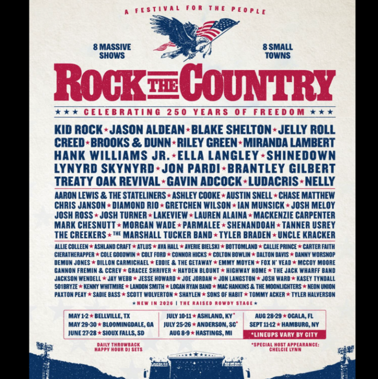 Famed Rapper Drops out of Kid Rock’s ‘Rock the Country’ Tour Following ...