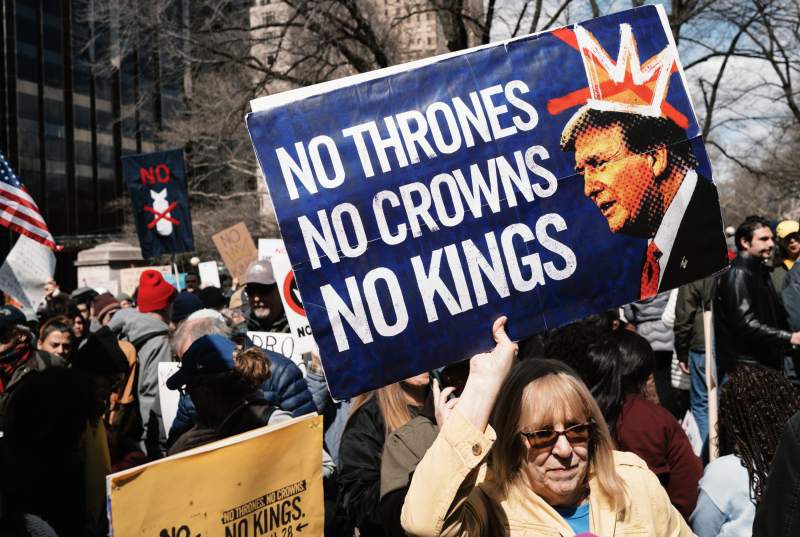 More Than 3,300 'No Kings' Protests Filled the Streets to Oppose ...